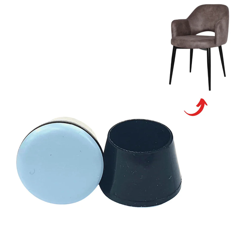 Circle Chair Leg Protectors | Patio Chair Leg Caps Round – Chair Caps ...