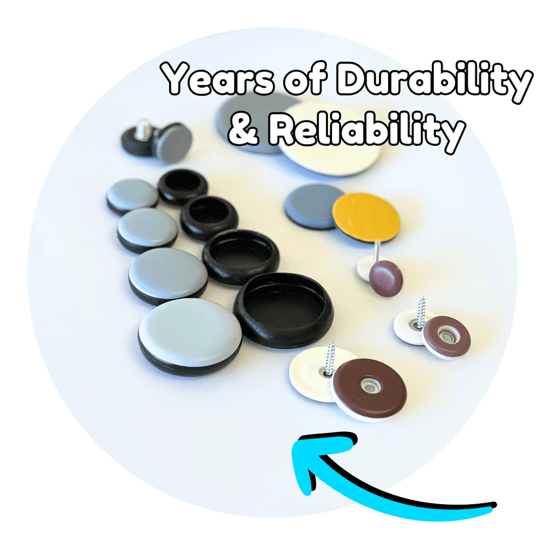 Gecko Tack-in Chair Leg Glides | ChairCapsAustralia