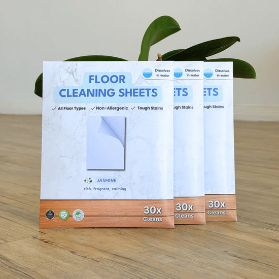 Dissolvable Floor Cleaning Sheets – No Bottles, Just Add Water – Chair ...